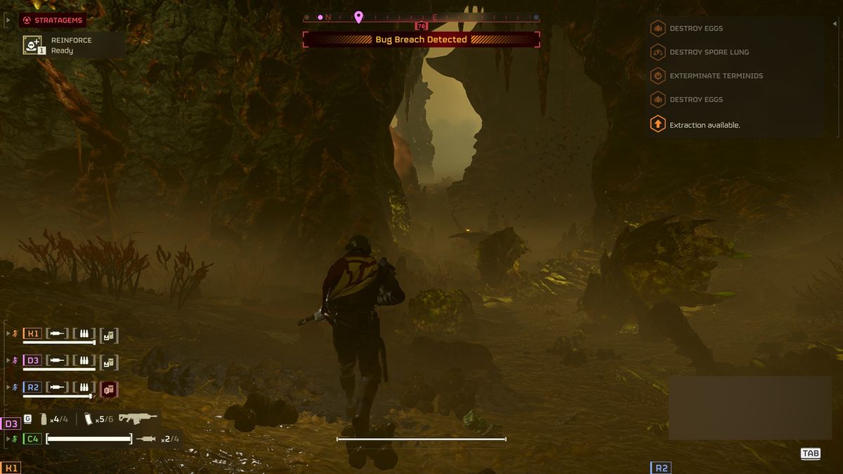 Wading into Helldivers 2's new Terminid hives to blow up their hearts ...