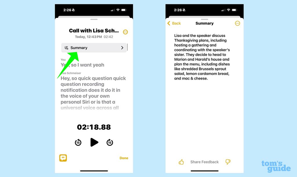I tried Apple’s new call recording feature — and this iOS 18.1 addition ...