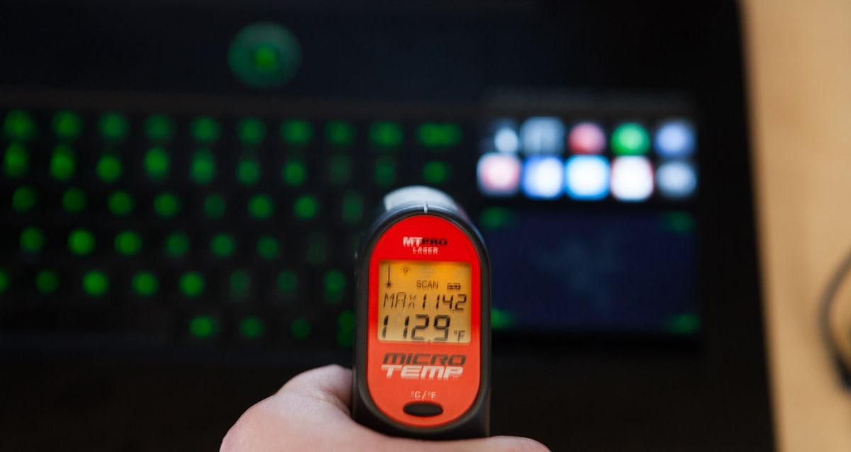 75-Minute Heat Run - Razer's Second-Generation Blade Notebook Review ...