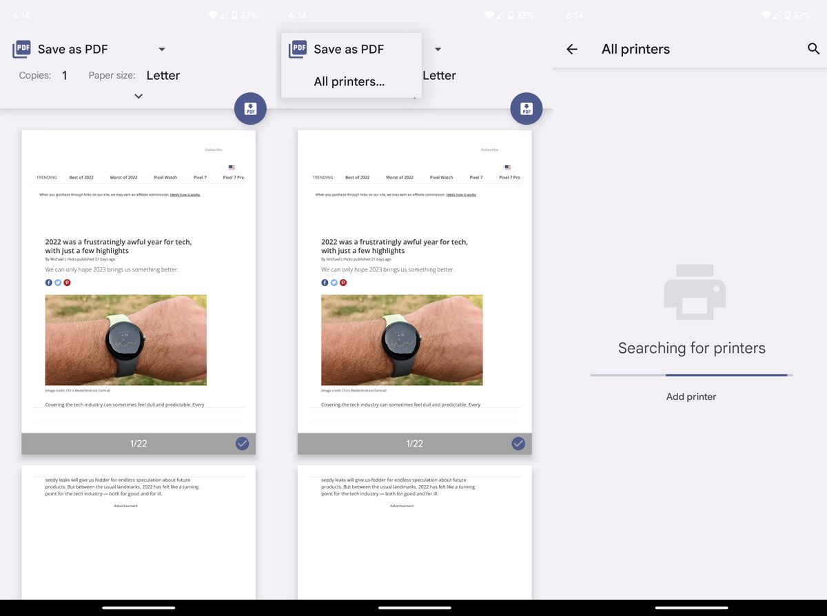 How to print from your Android phone or tablet | Android Central
