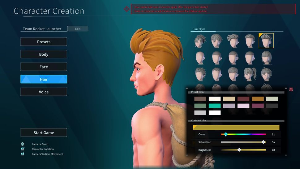 Palworld's character creation explained | GamesRadar+