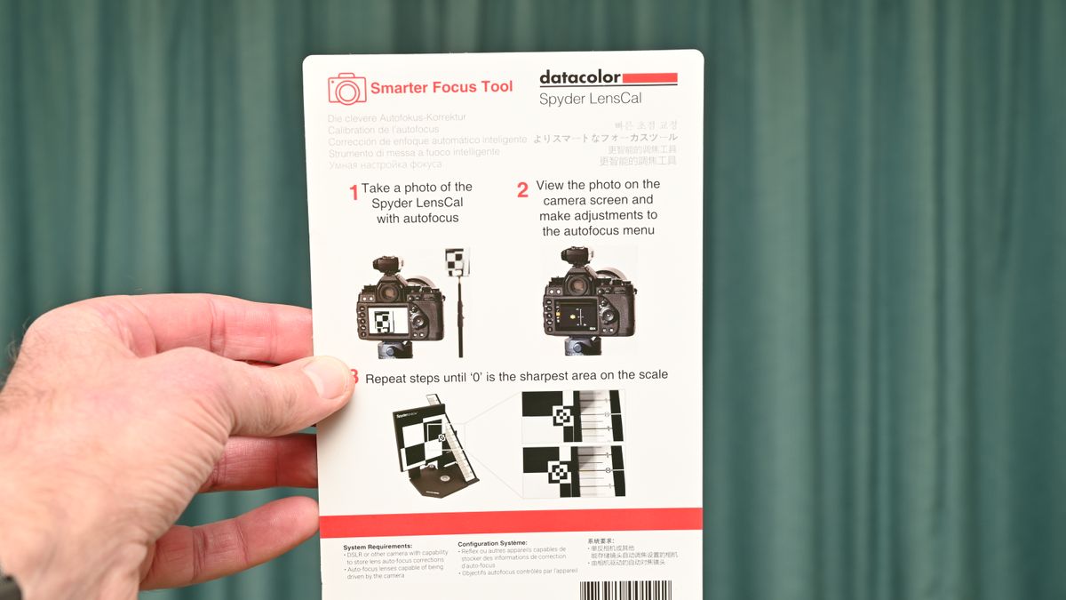 datacolor Spyder LensCal review: DIY autofocus calibration for your ...