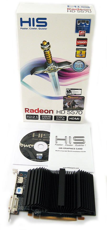 HIS Radeon HD 5570 GDDR5 - Radeon HD 5550 And 5570: Pumped Up With ...