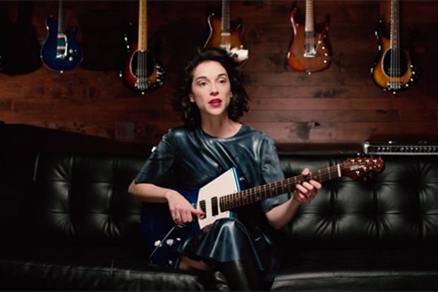 St. Vincent Discusses Her New Signature Ernie Ball Music Man Guitar ...