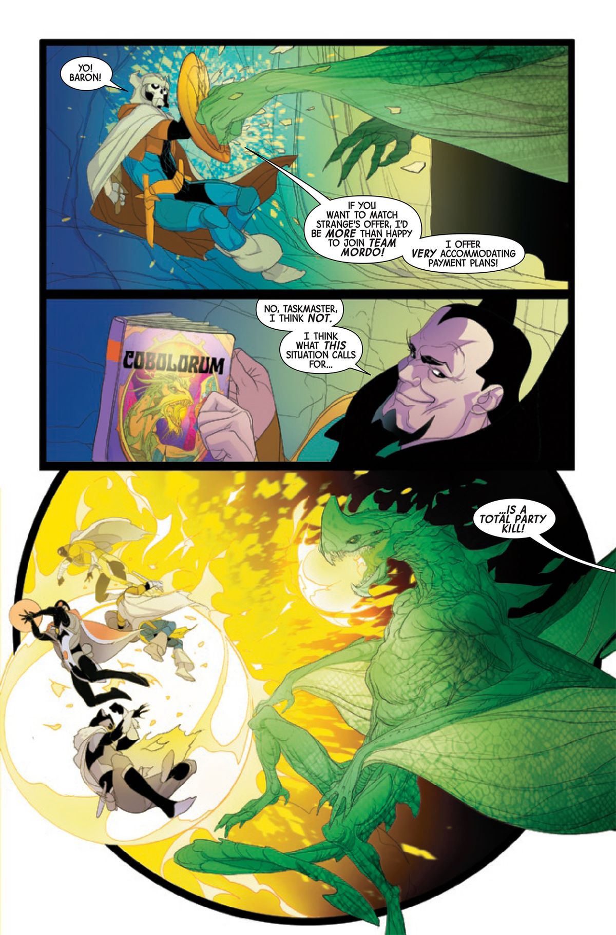 Doctor Strange's D&D-esque adventure adds a fire breathing dragon to ...