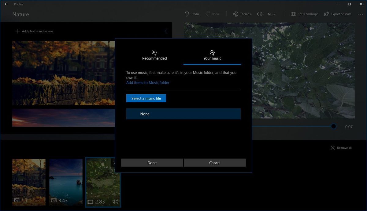 How to get started with Story Remix in Photos on Windows 10 | Windows ...