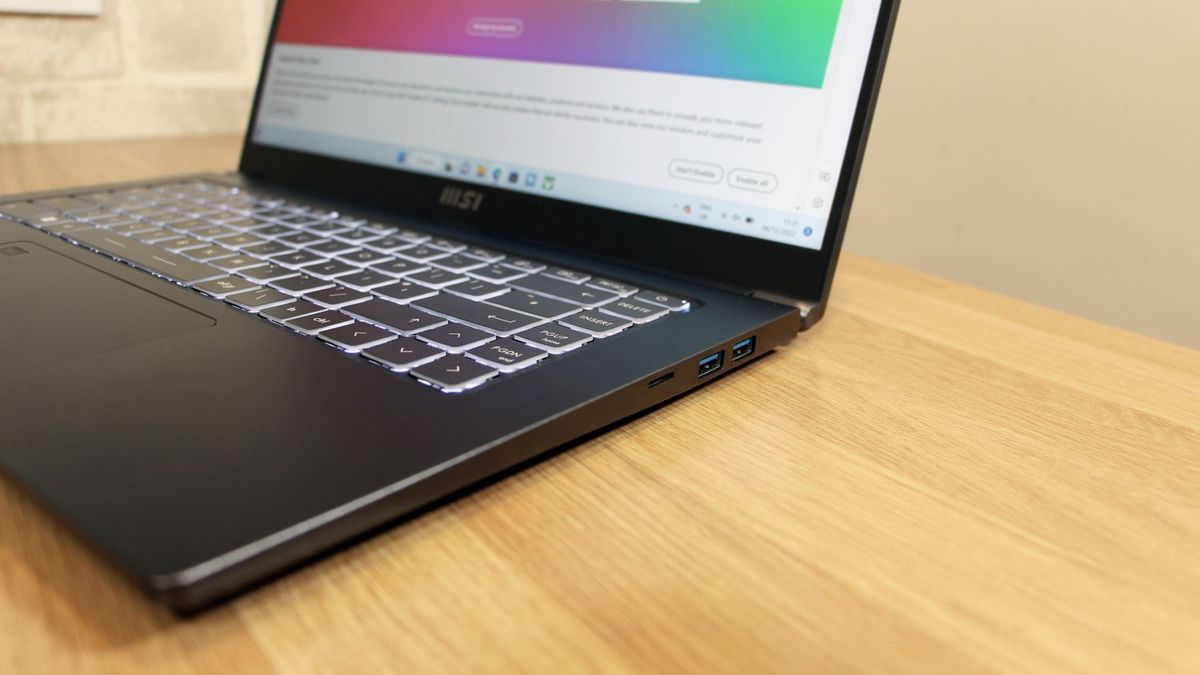 MSI Prestige 15 laptop review: an affordable workhorse | Live Science