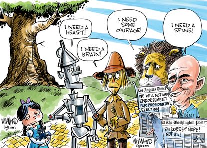 Today's political cartoons - October 28, 2024 | The Week