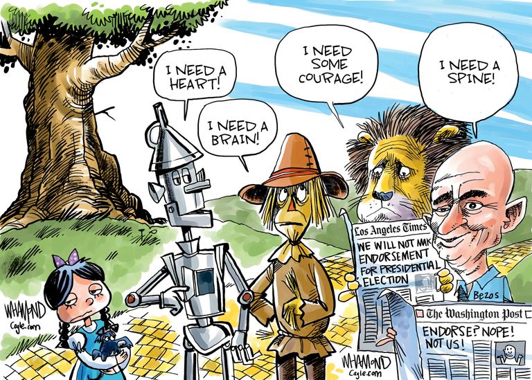 Today's political cartoons - October 28, 2024 | The Week