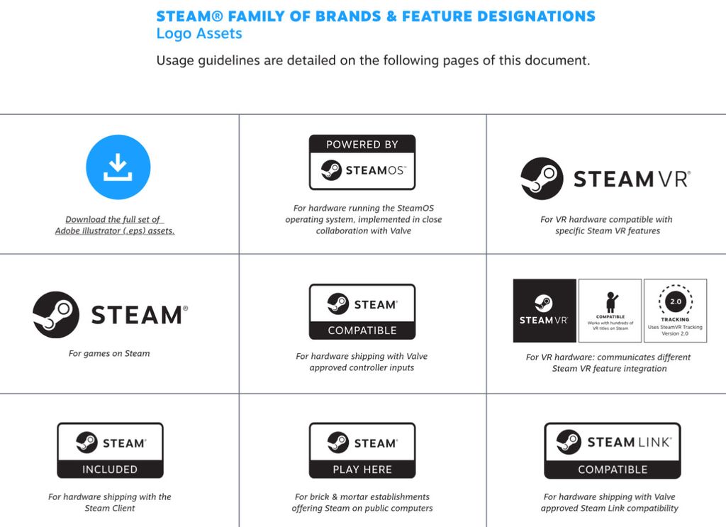 Valve publishes Powered by SteamOS brand guidelines — logo readied for ...