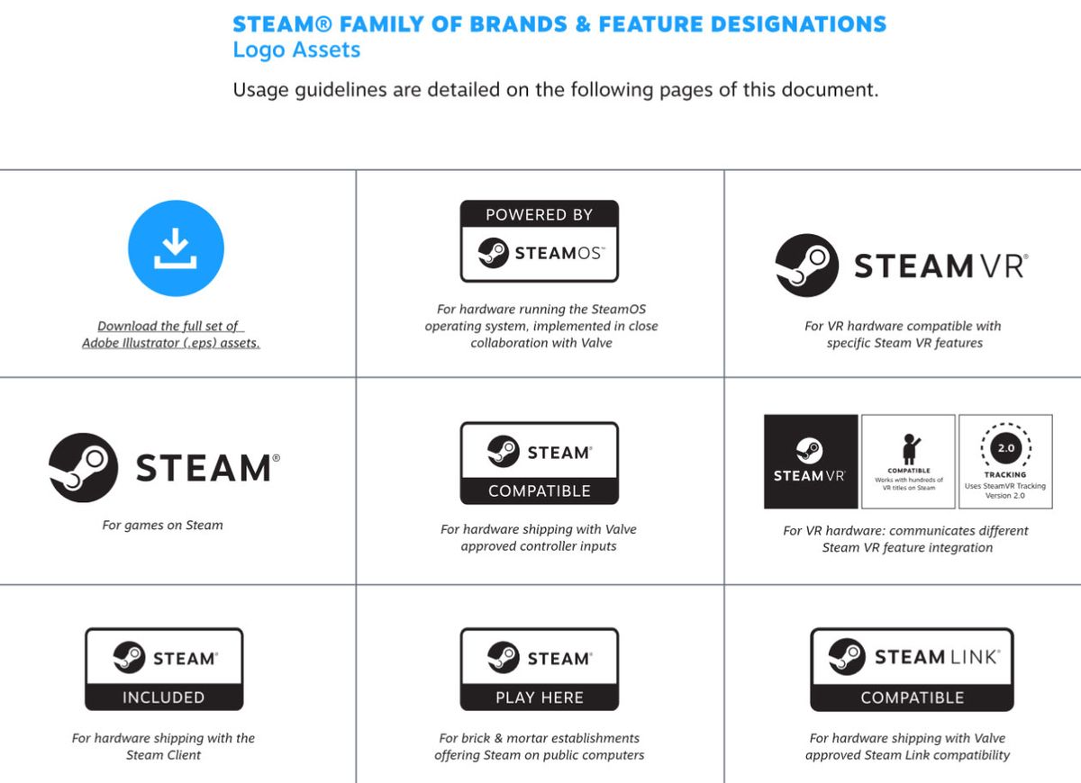 Valve publishes Powered by SteamOS brand guidelines — logo readied for ...