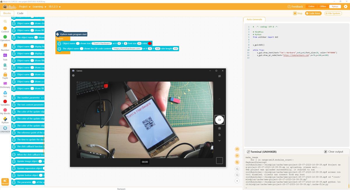 Unihiker Single-Board Computer Review: Fun for Beginners, Less-so for Makers | Tom's Hardware