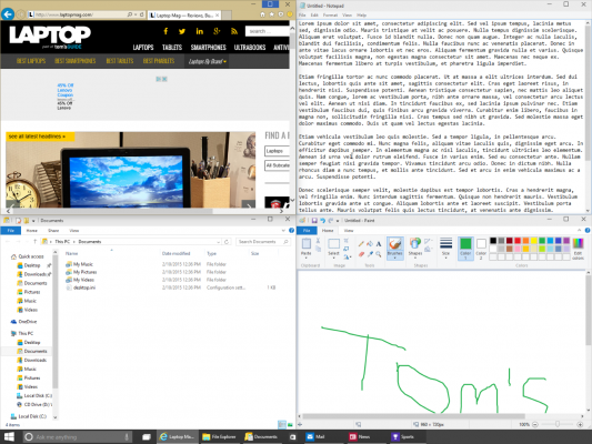 How to Snap 4 Windows at Once in Windows 10 | Laptop Mag