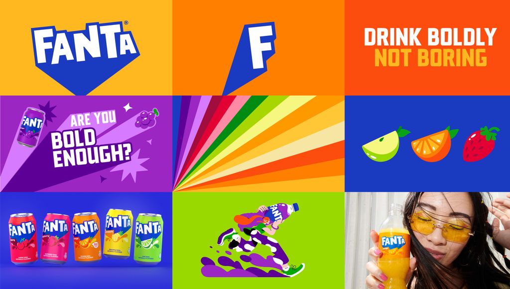 Fanta rebrands and drops the orange | Creative Bloq
