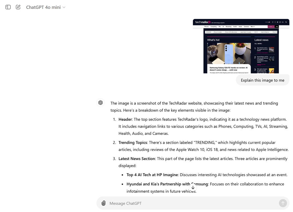 ChatGPT's 4o-mini model just got a big upgrade – here are 4 of the best ...