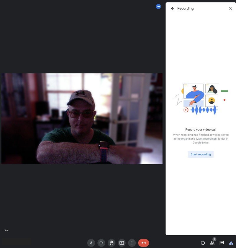 How to record a Google Meet session | Android Central