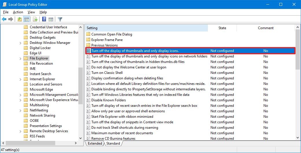 How to disable thumbnails on Windows 10 | Windows Central