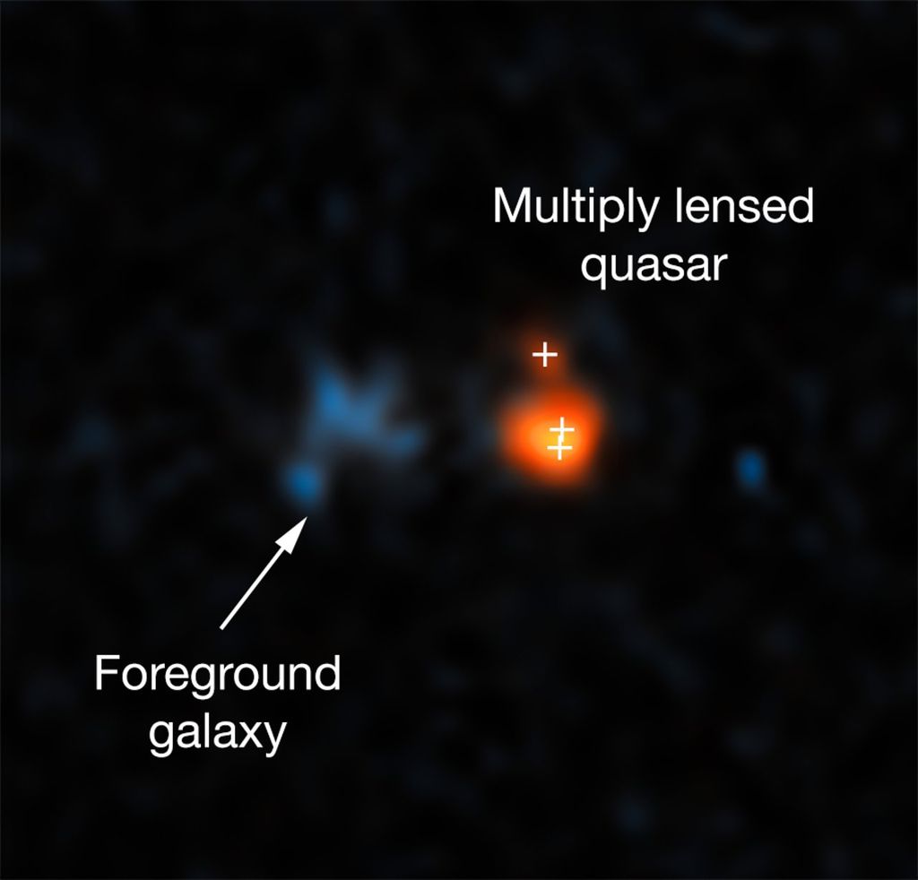 The Brightest Quasar of the Early Universe Shines with the Light of 600 ...