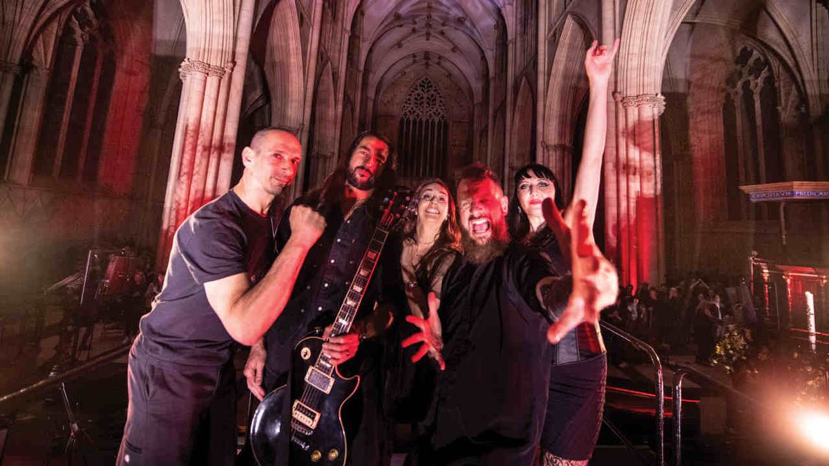 Plague Of Angels: the symphonic metal band who played inside York ...