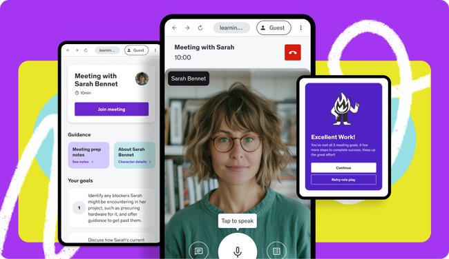I practiced my conversation skills with Udemy's new AI simulator — here ...