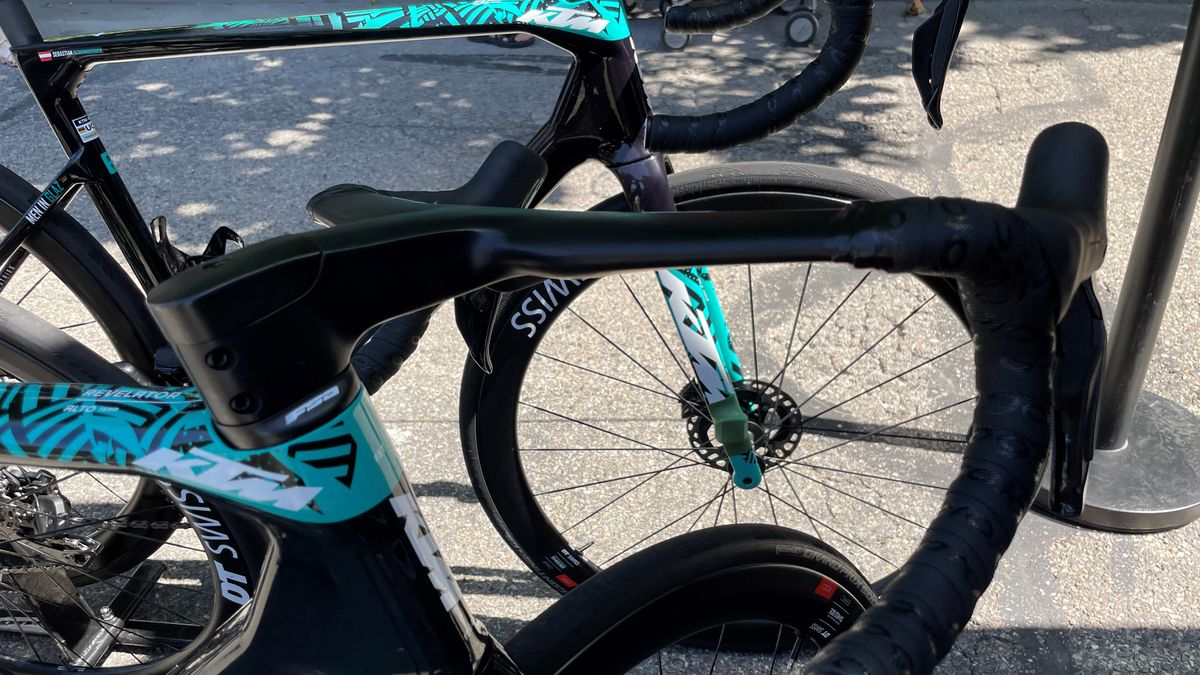 New KTM frameset spotted at Dauphine | Cyclingnews