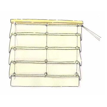 How to make a Roman blind – easy guide to a practical window treatment ...