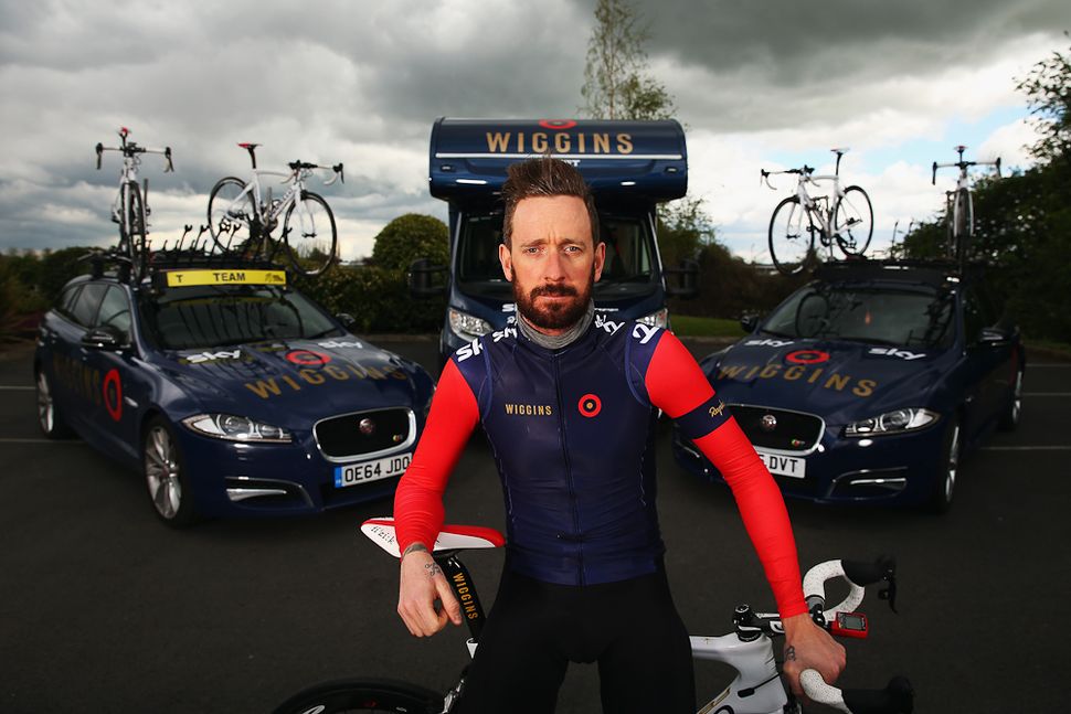 Gallery: Wiggins trains with new team before Tour de Yorkshire ...