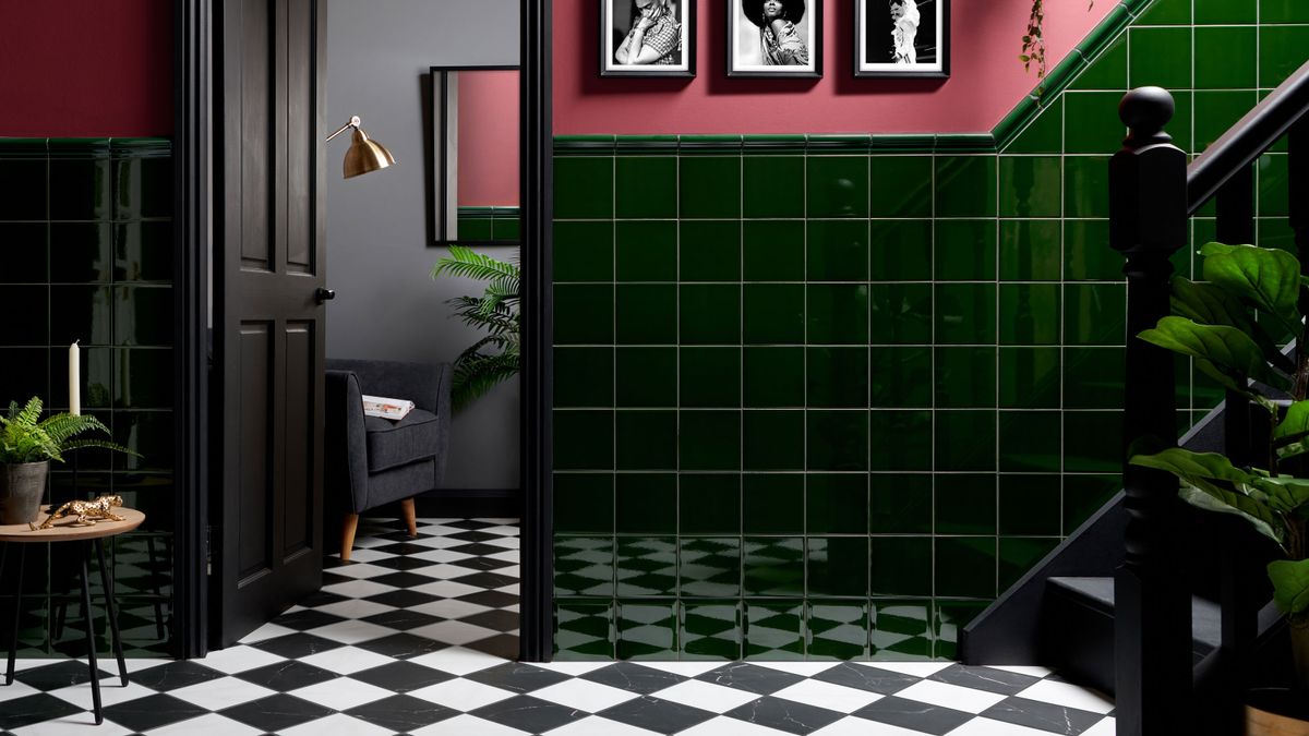 The checkered tiles trick for a Gwyneth Paltrow-style entryway | Real Homes