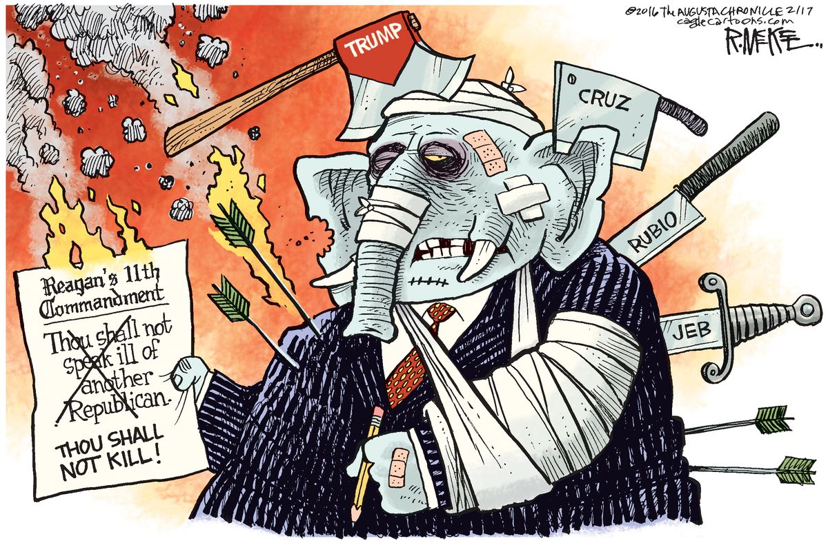 Editorial Cartoon U.S. Republican Primary | The Week