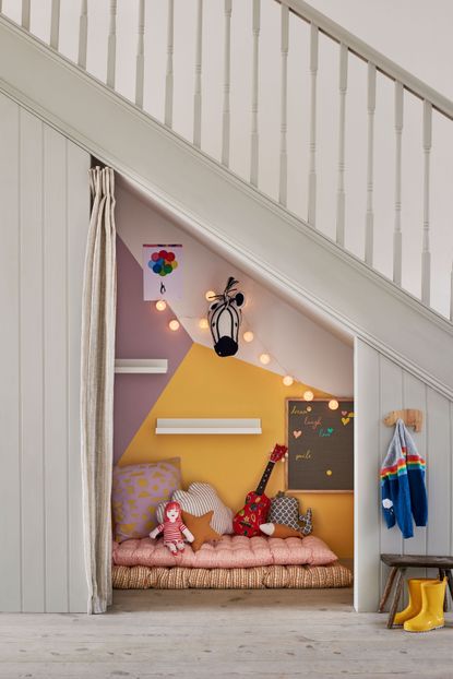How to make a den under the stairs – the kids will love it! | Real Homes