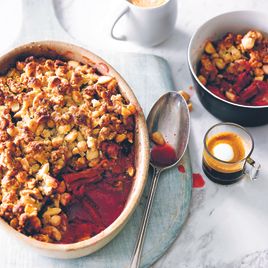 Autumn Fruit Crumble with Nutty Topping | Dessert Recipes | Woman & Home