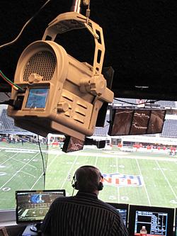 Litepanels Lights Pro and College Football Announcer Booths | TV Tech