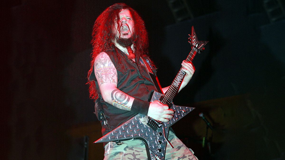 Dean Zelinsky has issued another Dimebag Guitarz tease – and it looks like the Stealth is ...