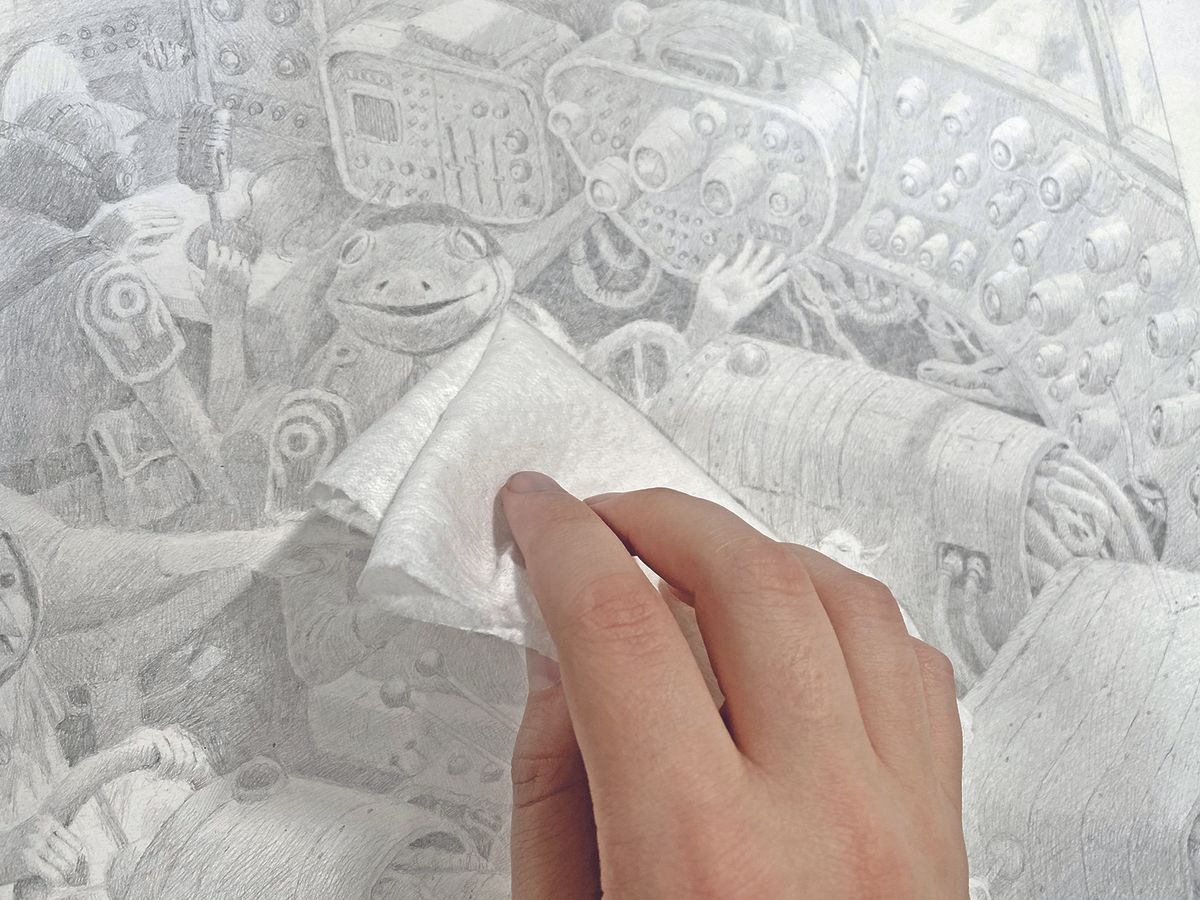 How to draw a scene in graphite | Creative Bloq