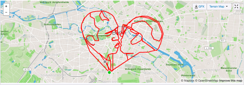 Strava artist creates incredible work to mark anniversary of fall of ...