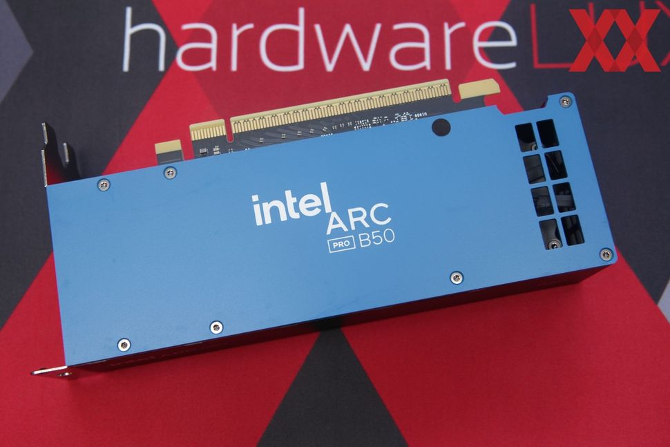 Intel shocks workstation world with Arc Pro B50 thrashing Nvidia’s A1000 in Blender, AI ...