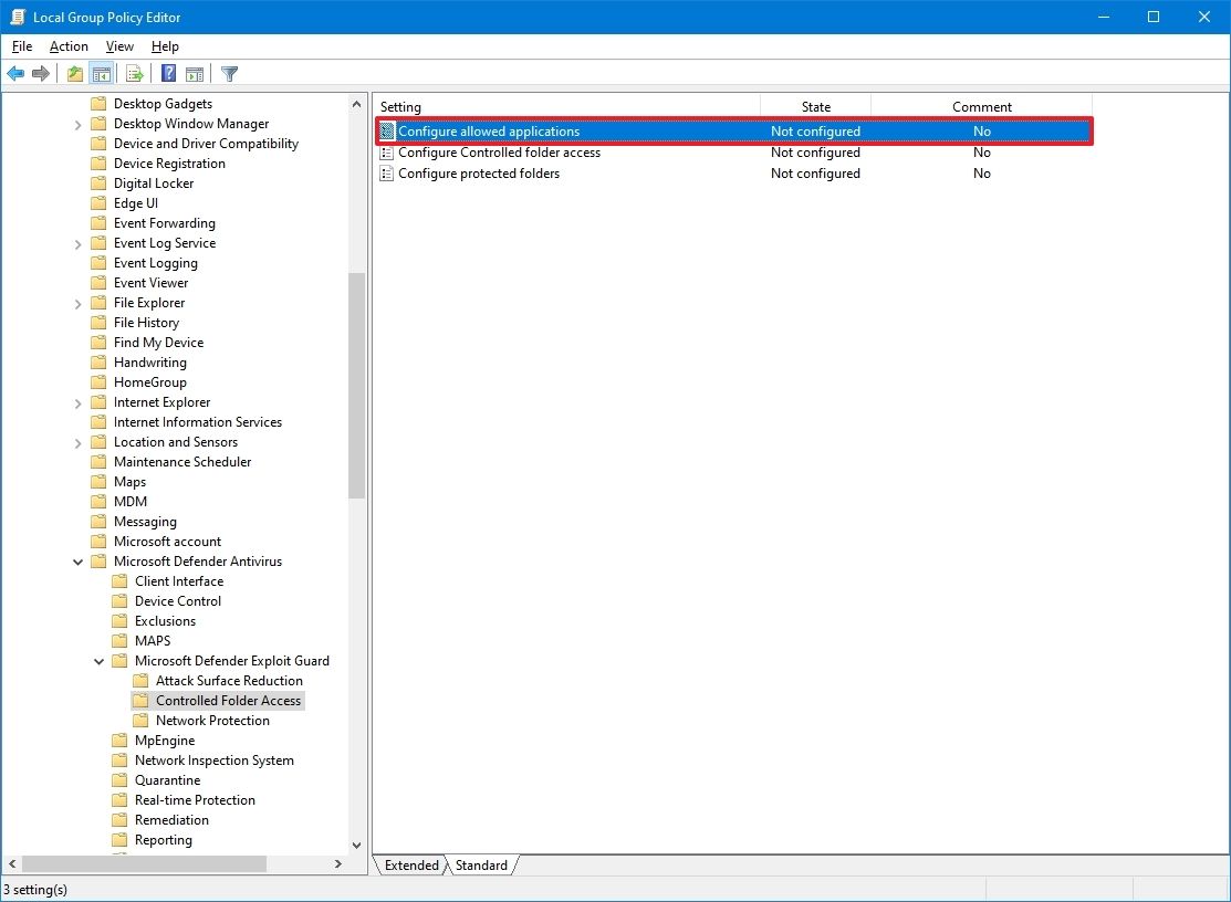 How to enable Controlled folder access to protect data from ransomware ...