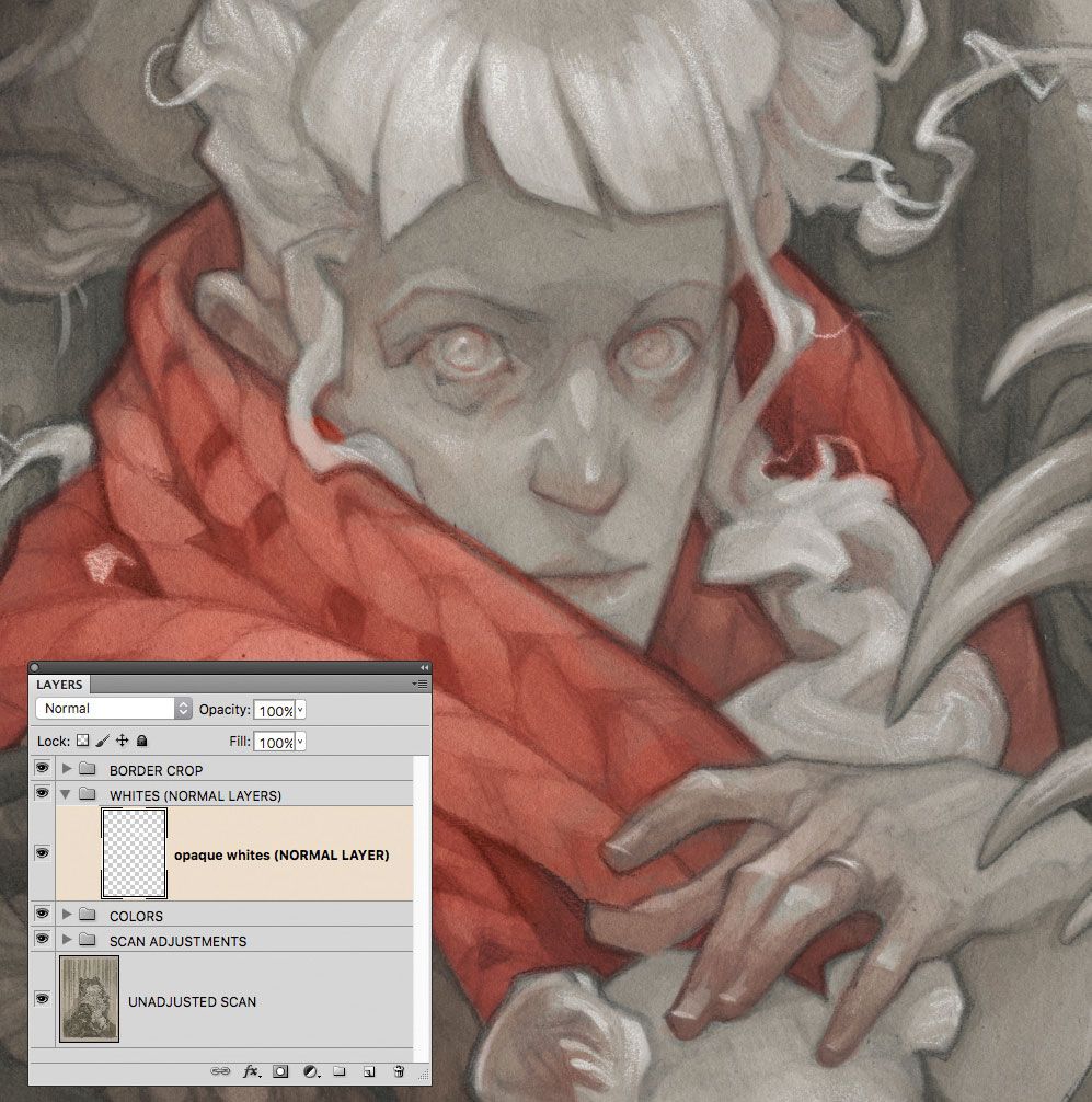 Add digital colours to pencil drawings | Creative Bloq