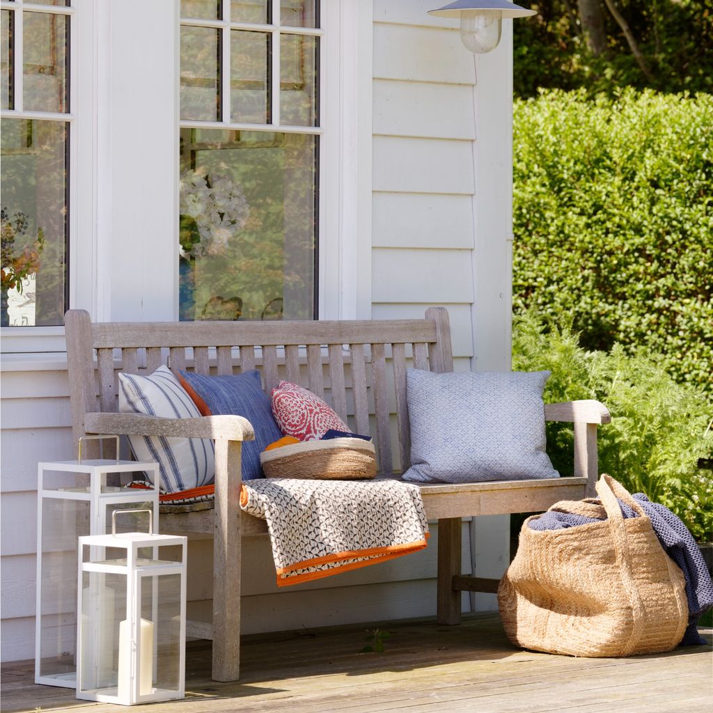 Garden bench ideas – 6 ways to update your outdoor seating | Ideal Home
