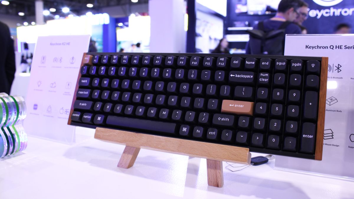 Why the Best Gaming Keyboard at CES 2025 is the Keychron K2 HE | Laptop Mag