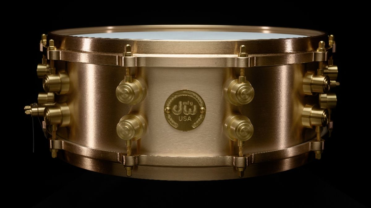 DW unveils limited edition 14”x5” DW MFG True-Cast Snare | MusicRadar