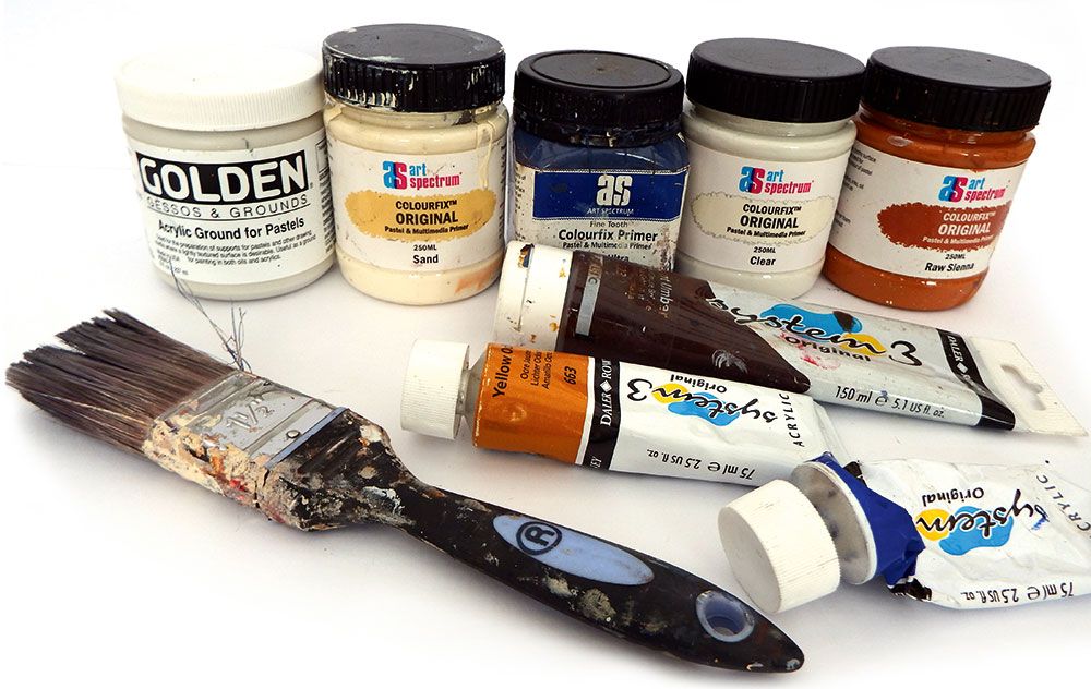 How to add texture to your pastels with primers | Creative Bloq