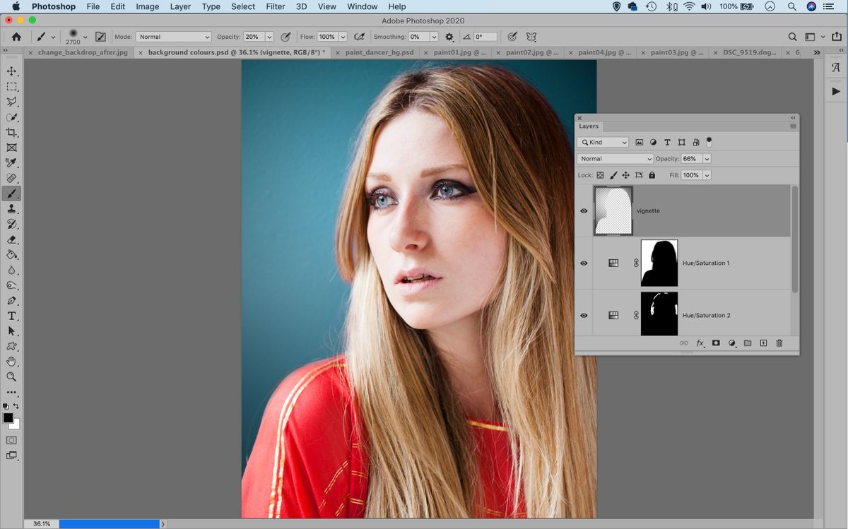 Recolor backdrops for your portraits the easy way in Photoshop CC ...