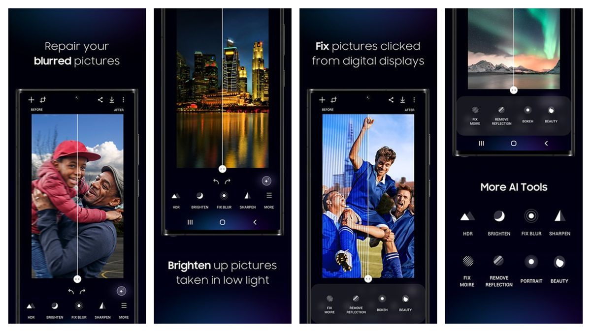 Samsung's Google Photos challenger fixes your messy photos using AI ...