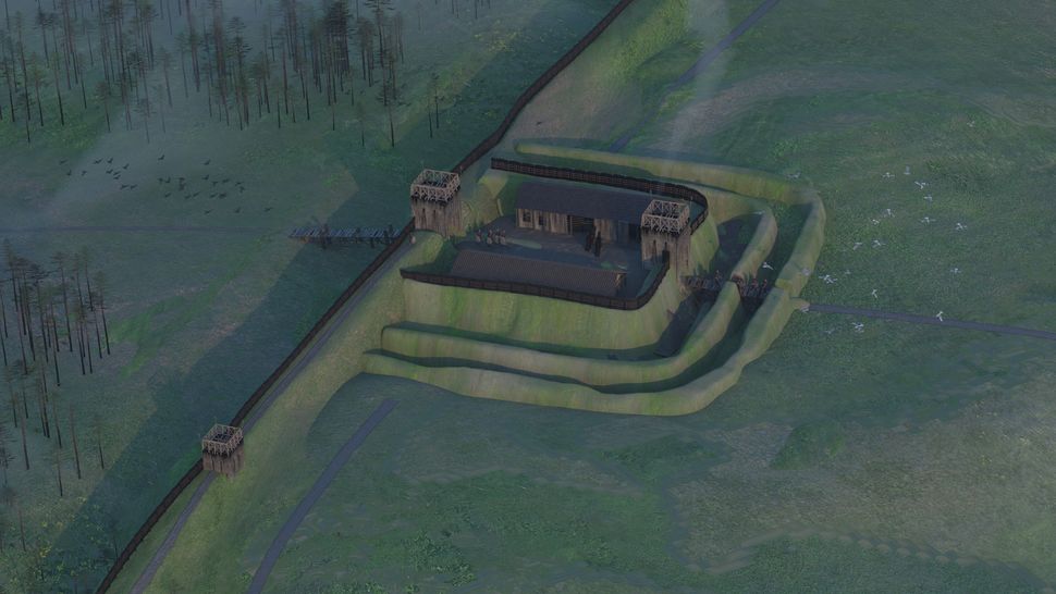 Roman military fort discovered in Scotland far north of Hadrian's Wall ...