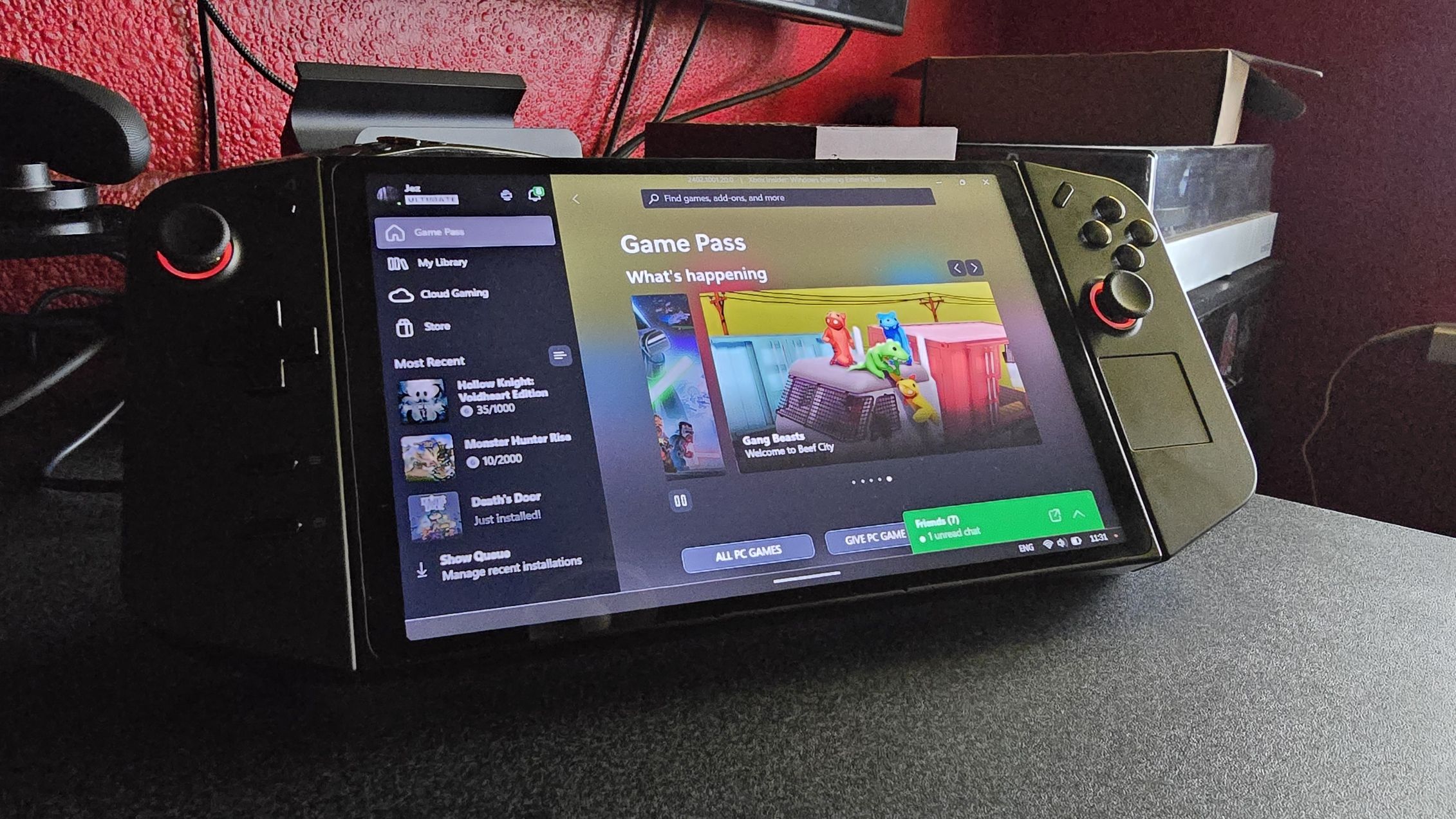 My preferred PC gaming handheld of choice is currently a tidy £100 ...
