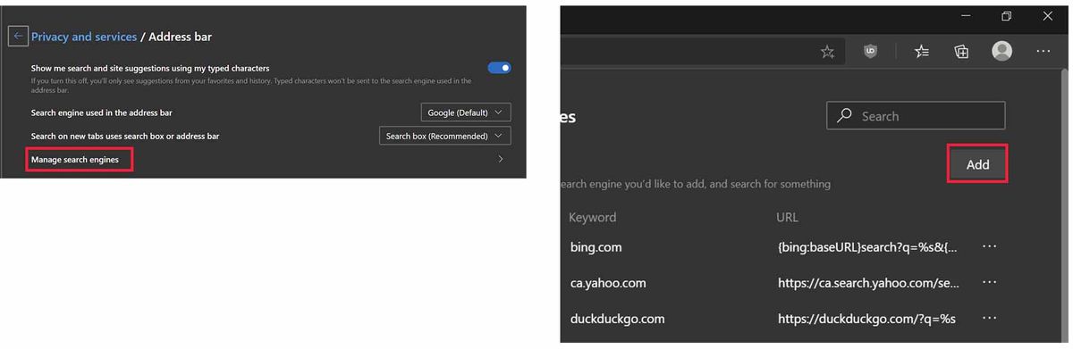 How to fix broken Google search in the Chromium version of Microsoft ...