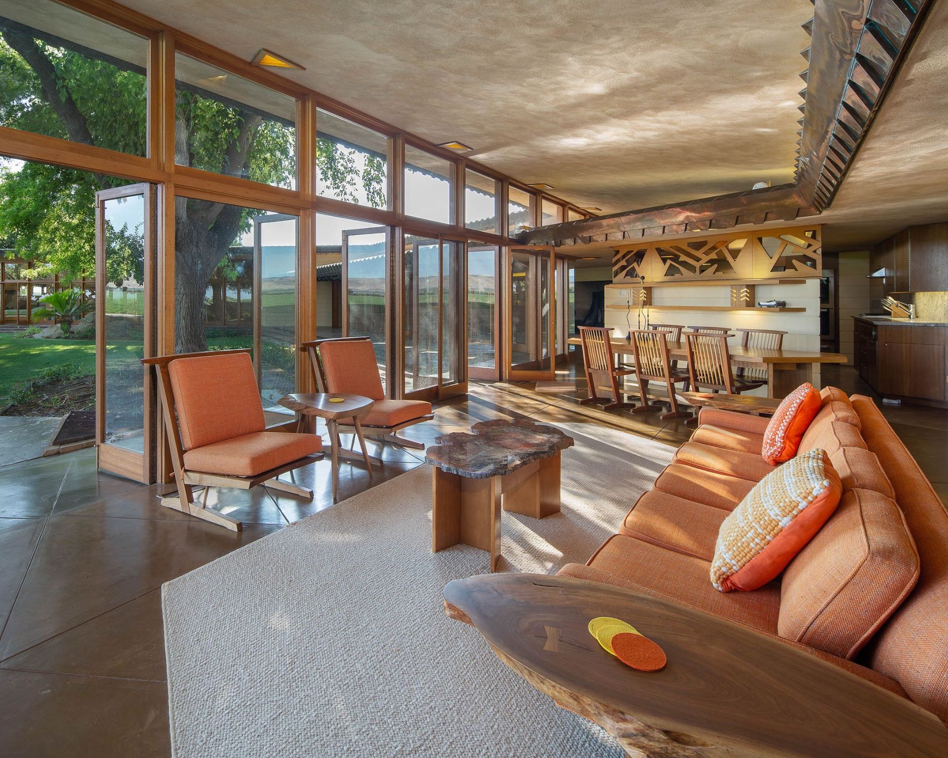 Inside Frank Lloyd Wright's Fawcett Farm: we take a tour | Homes and ...