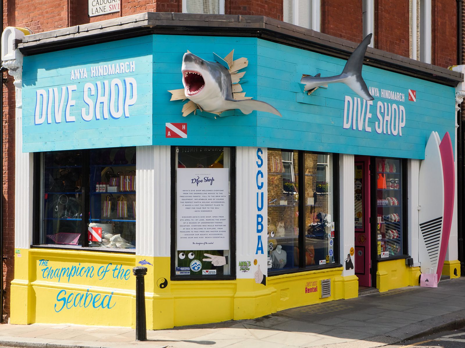Anya Hindmarch Opens Dive Shop Concept Store In Chelsea | Marie Claire UK