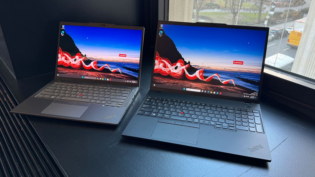 Lenovo shows off a concept laptop with a transparent micro-LED display ...